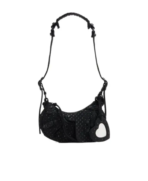 Balenciaga Le Cagole Xs Shoulder Bag - Black