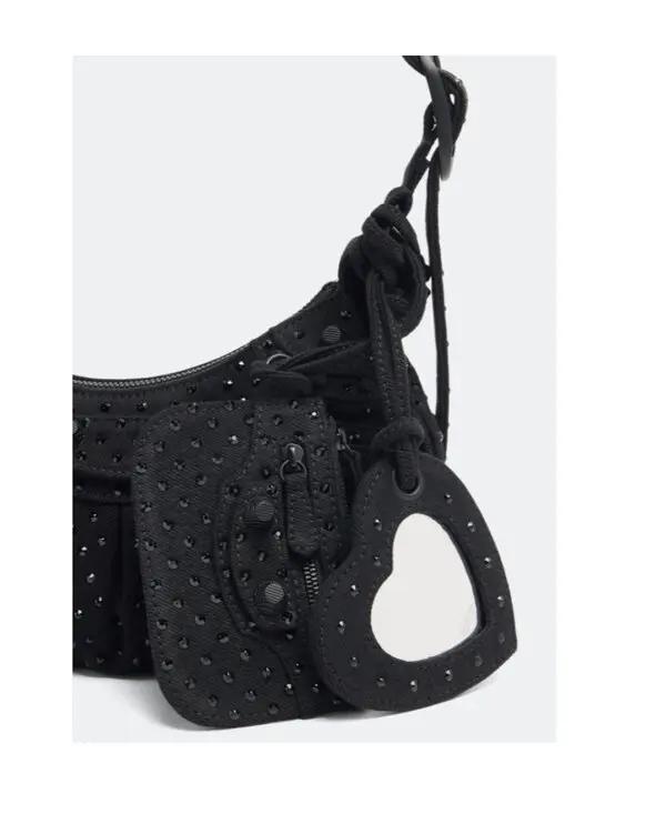 Balenciaga Le Cagole Xs Shoulder Bag - Black