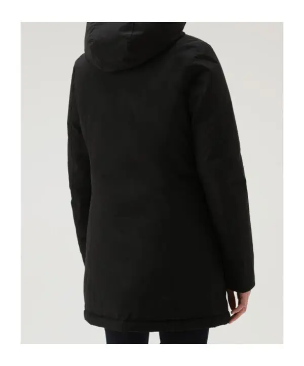 Woolrich Arctic Hooded Parka Coat - Black
