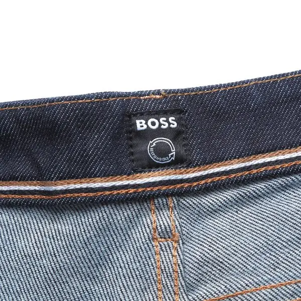 Hugo Boss Mid-rise Straight-leg Jeans