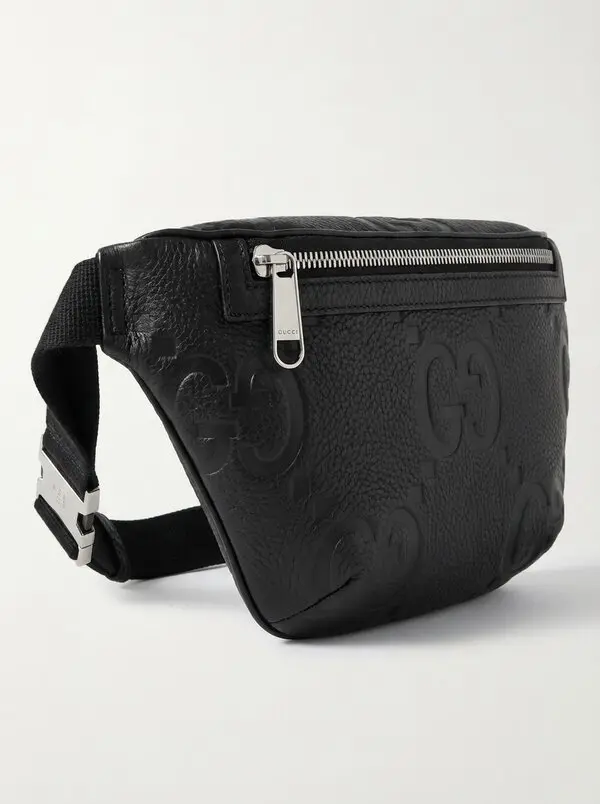 Gucci Jumbo Gg Small Belt Bag - Black