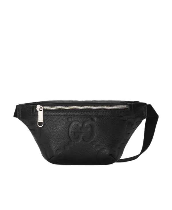 Gucci Jumbo Gg Belt Bag - Black