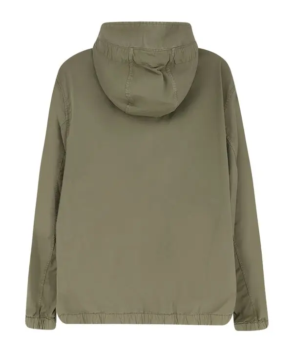 Stone Island Zip-up Hooded Jacket - Green