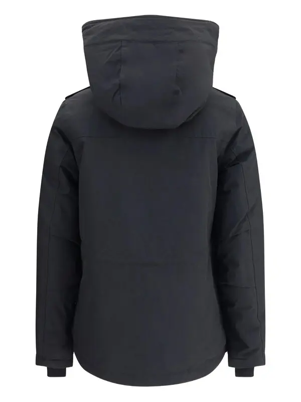 Woolrich Padded Jacket With Hood - Black