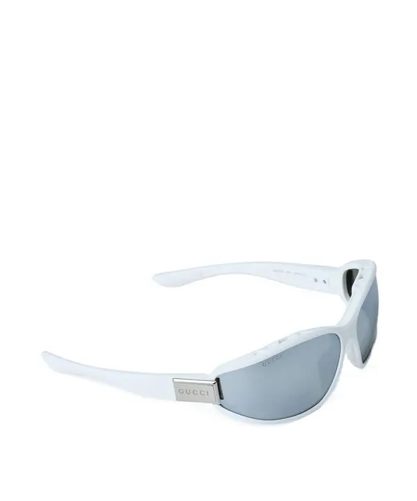 Gucci Rectangular Frame Sunglasses - Gray