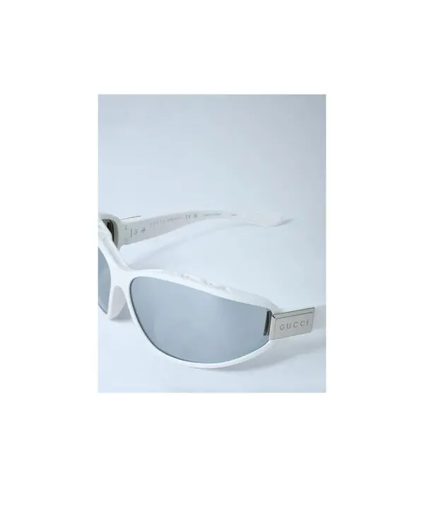 Gucci Rectangular Frame Sunglasses - Gray