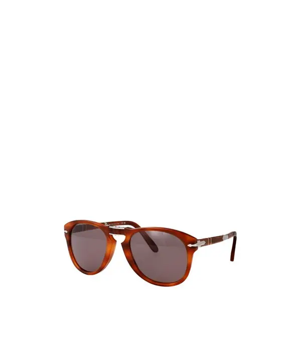 Persol Geometric Sunglasses - Brown