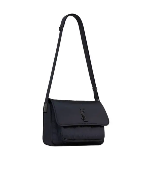 Saint Laurent Niki Logo Plaque Messenger Bag