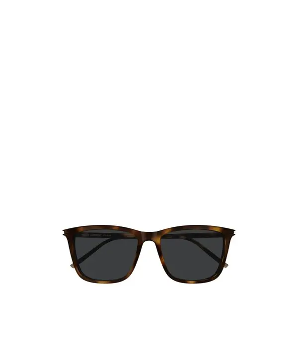 Saint Laurent Square Frame Sunglasses - Black