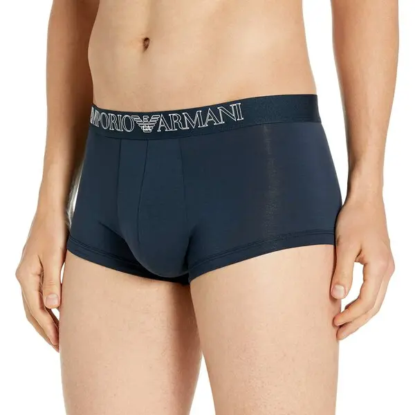 Emporio Armani Logo Panties - Nude