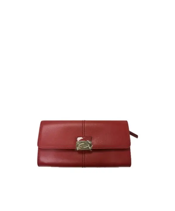 TOD'S Flip Wallet - Red