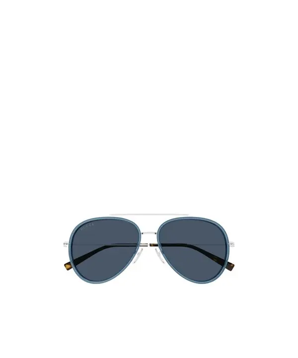 Gucci Aviator Frame Sunglasses - Blue