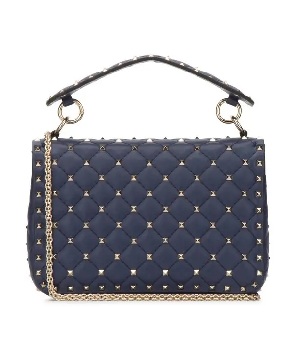 Valentino Garavani Rockstud Spike Medium Chained Shoulder Bag