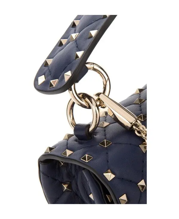 Valentino Garavani Rockstud Spike Medium Chained Shoulder Bag