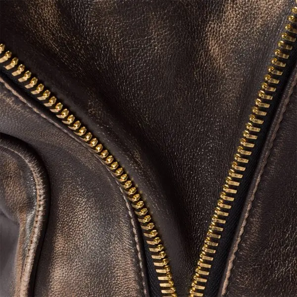 Miu Miu Beau Nappa Leather Bag - Brown