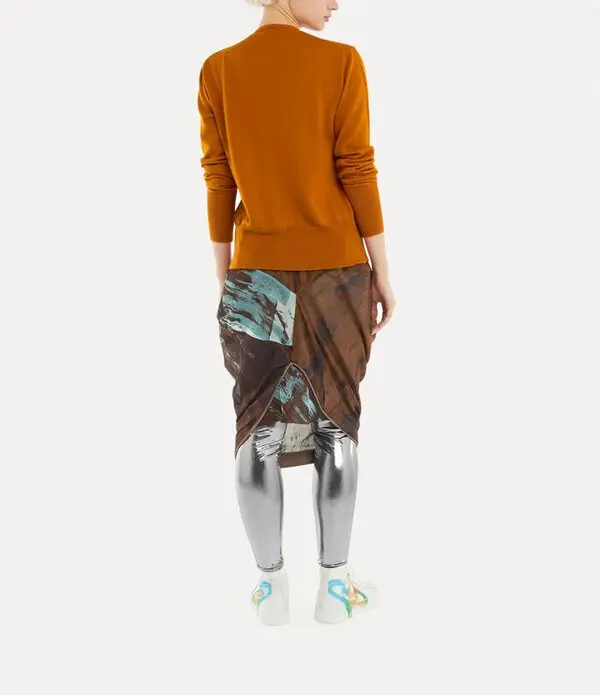 VIVIENNE WESTWOOD Orb Embroidered Buttoned Cardigan