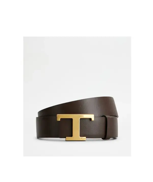 TOD'S T-timeless Reversible Belt - White