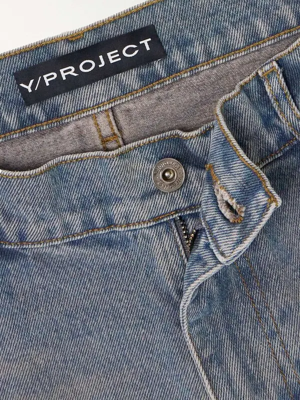 Y/project Belt Ring Denim Trousers