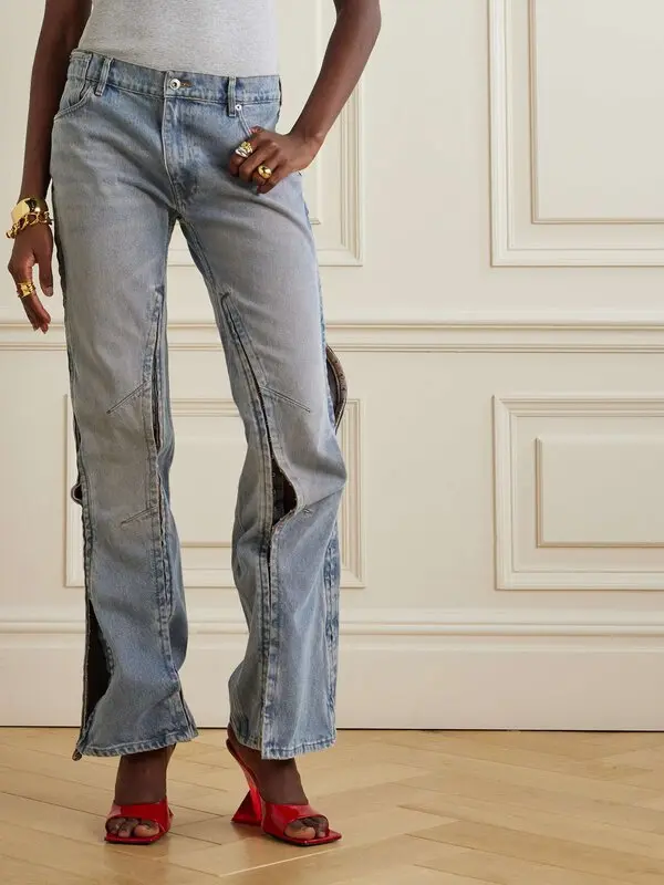 Y/project Belt Ring Denim Trousers