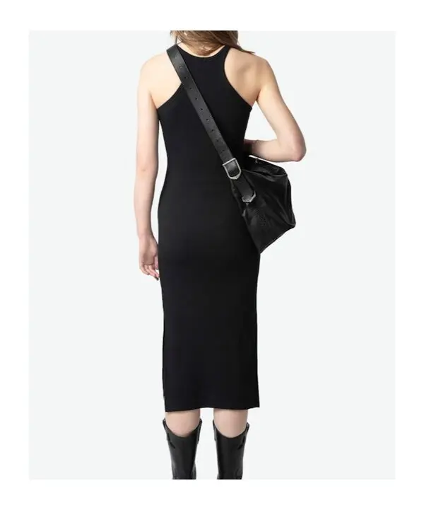 Zadig&Voltaire Sleeveless Ribbed Midi Dress