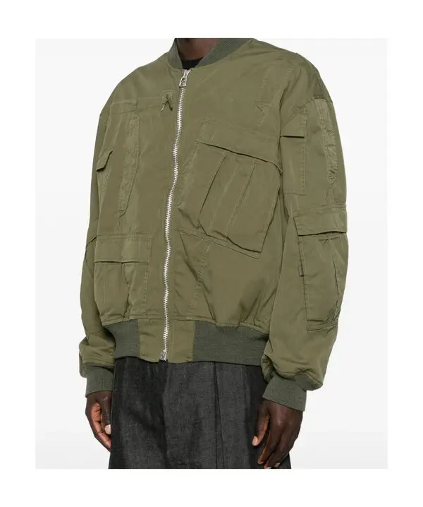 Junya Watanabe Cotton Bomber Jacket - Green
