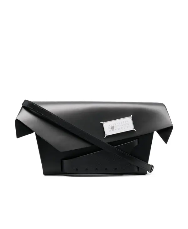 MAISON MARGIELA Snatched Clutch Bag - Black