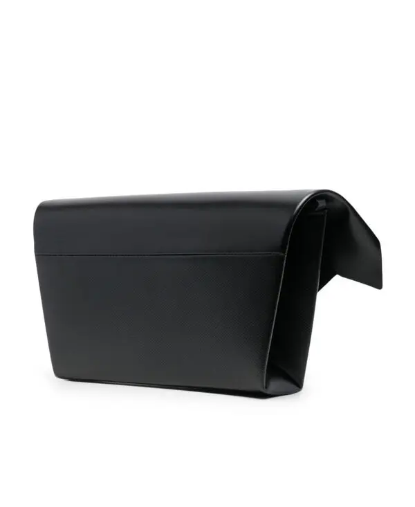 MAISON MARGIELA Snatched Clutch Bag - Black