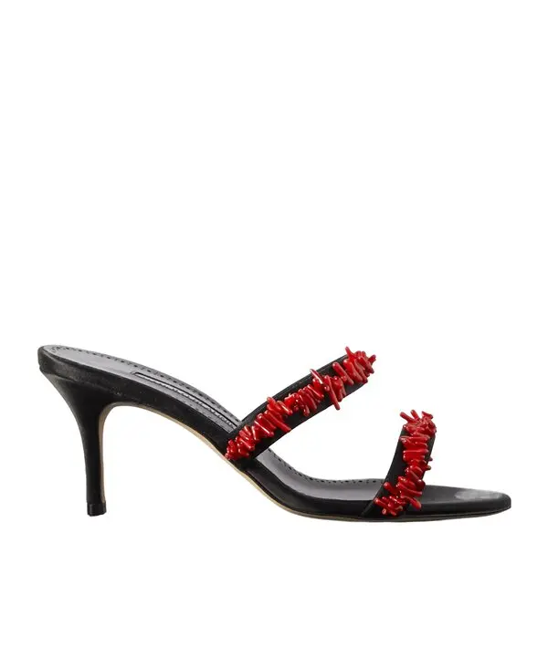 Manolo Blahnik Embellished Strappy High-heeled Sandals