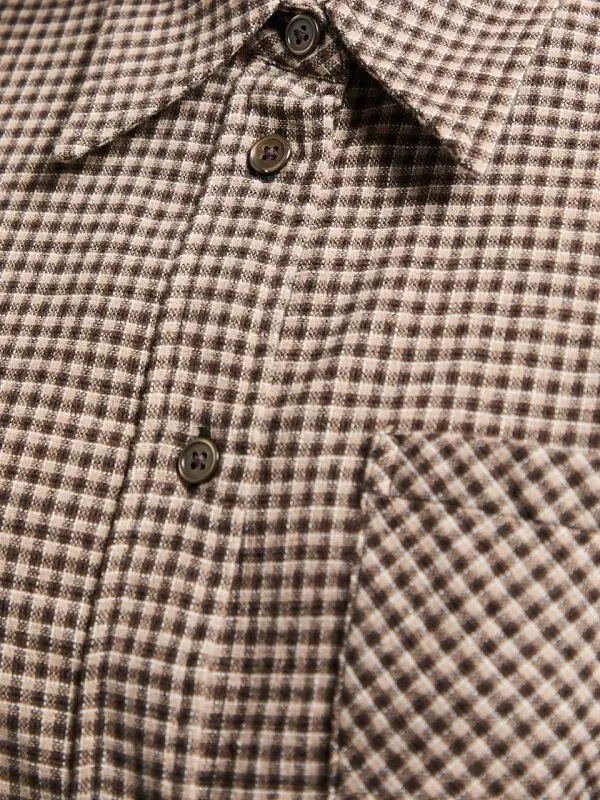 Our Legacy Soft Flannel Check Shirt