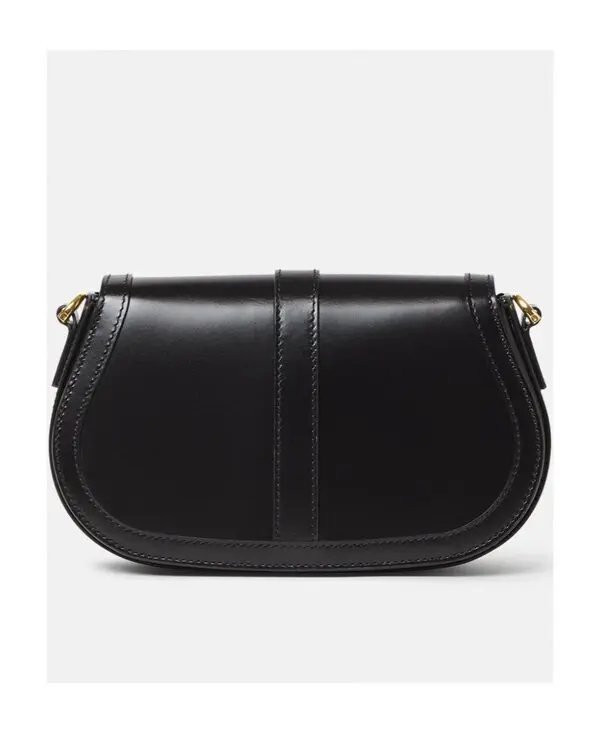 Versace Greca Fold-over Crossbody Bag - Black