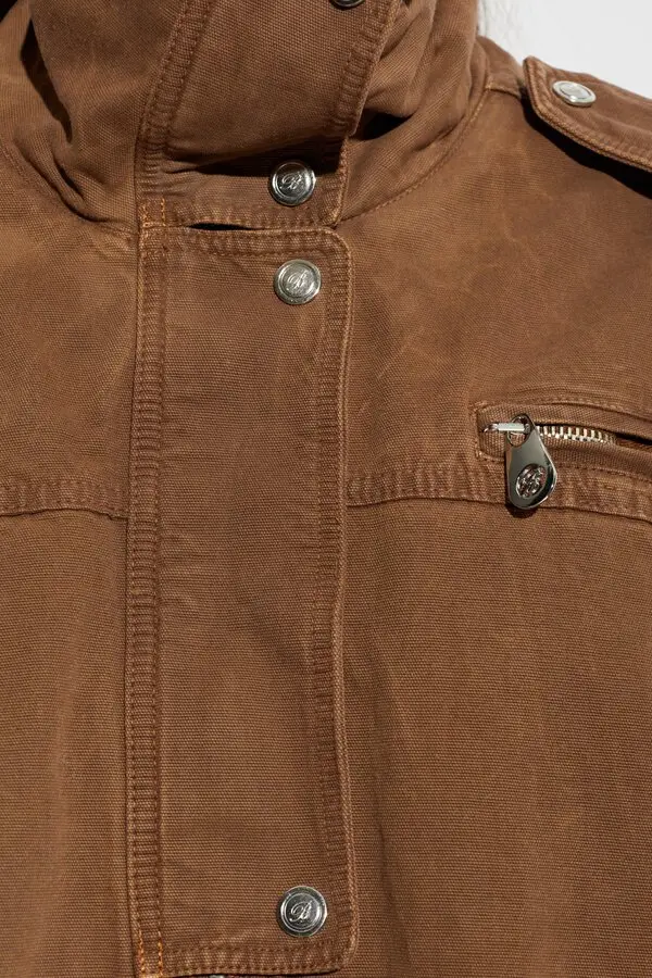 Blumarine Belted Zip Jacket