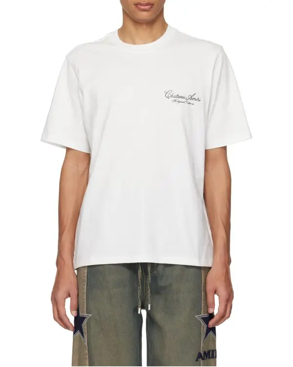 Amiri Short Sleeve Crewneck T-shirt