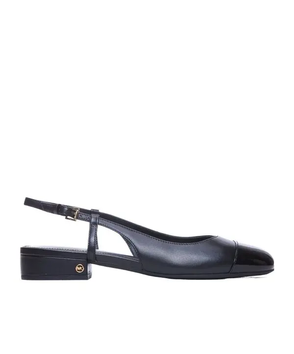 Michael Kors Slingback Ballerina Flats With Low Heel