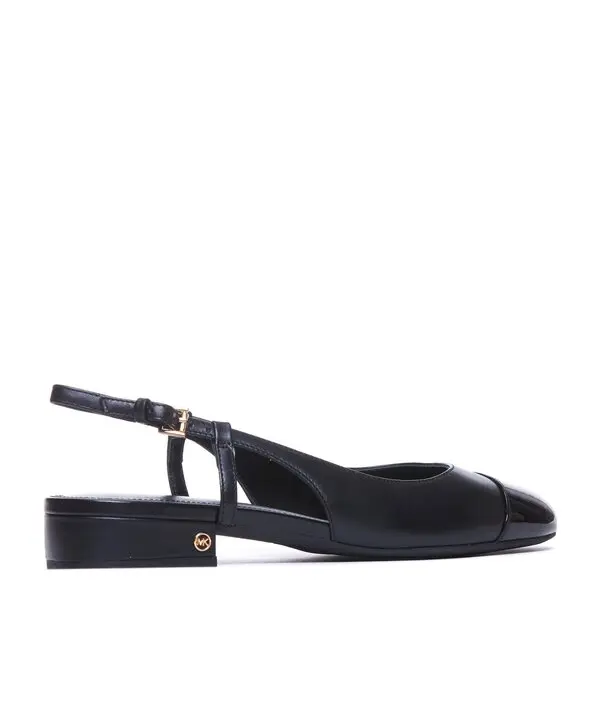 Michael Kors Slingback Ballerina Flats With Low Heel