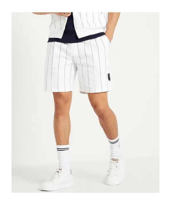 Brunello Cucinelli Striped Pleated Shorts