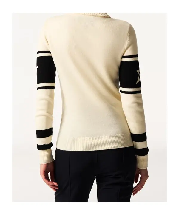 Perfect Moment Schild Jacquard Knitwear - White