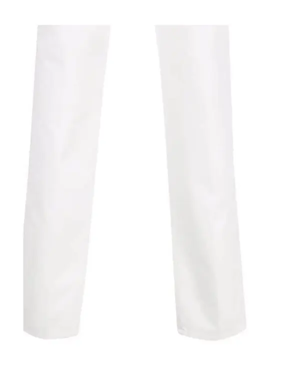 Brunello Cucinelli Pleated Gabardine Trousers - White