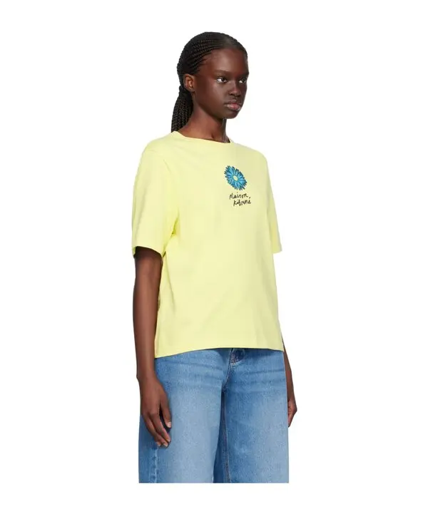 Maison Kitsuné Floating Flower Cotton T-shirt