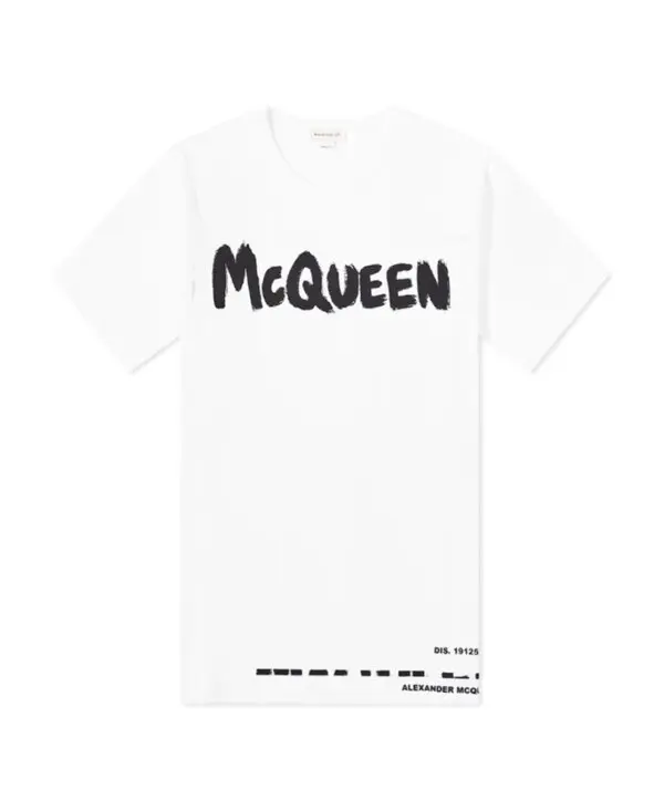 Alexander McQueen Logo Printed Crewneck T-shirt