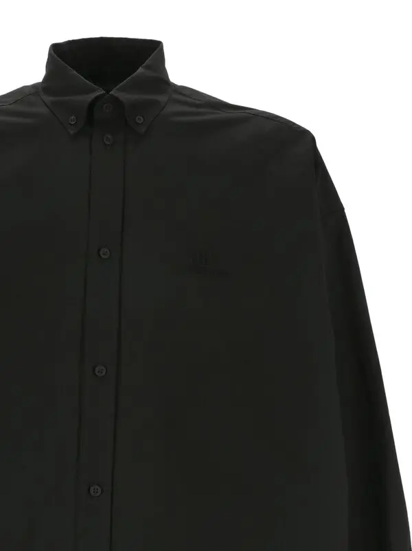 Balenciaga Collared Long-sleeve Shirt
