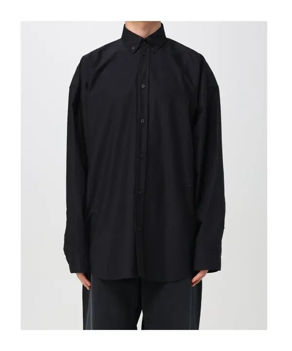 Balenciaga Collared Long-sleeve Shirt