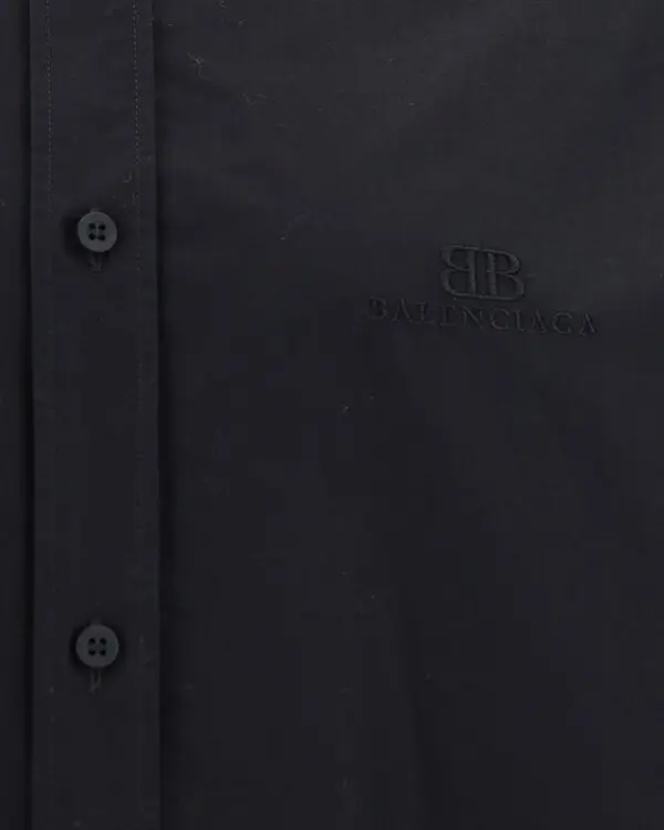 Balenciaga Collared Long-sleeve Shirt
