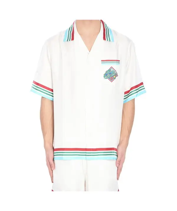 Casablanca Casa Way World Series Shirt - White
