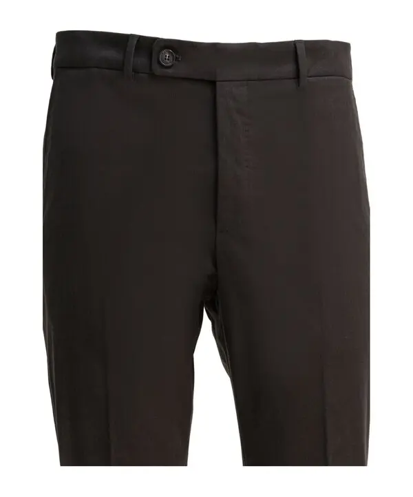 Incotex Slim Fit Cotton Pants - Brown