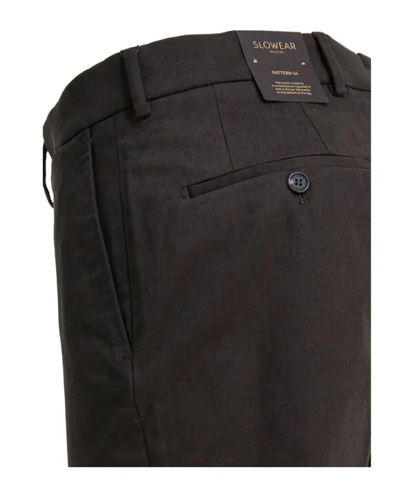 Incotex Slim Fit Cotton Pants - Brown