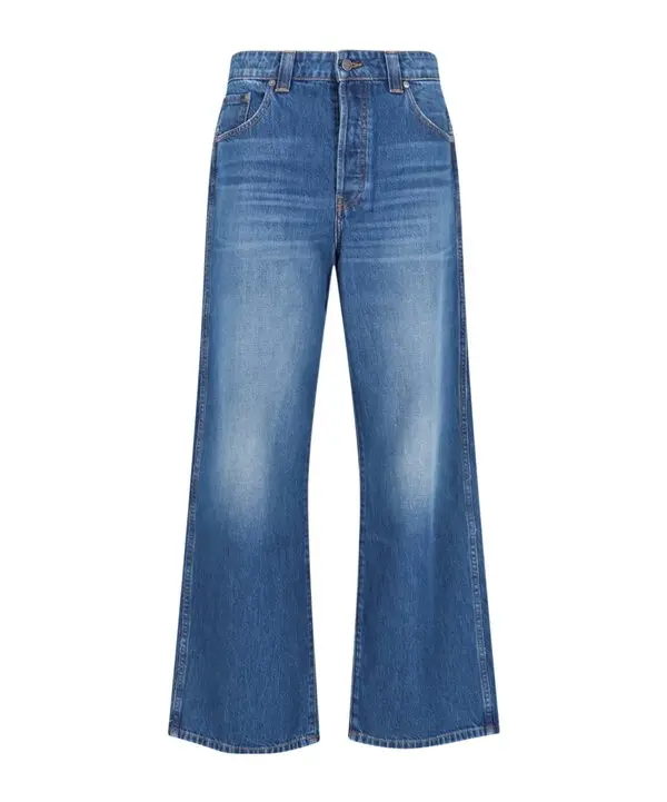 Khaite Buttoned Flared Jeans