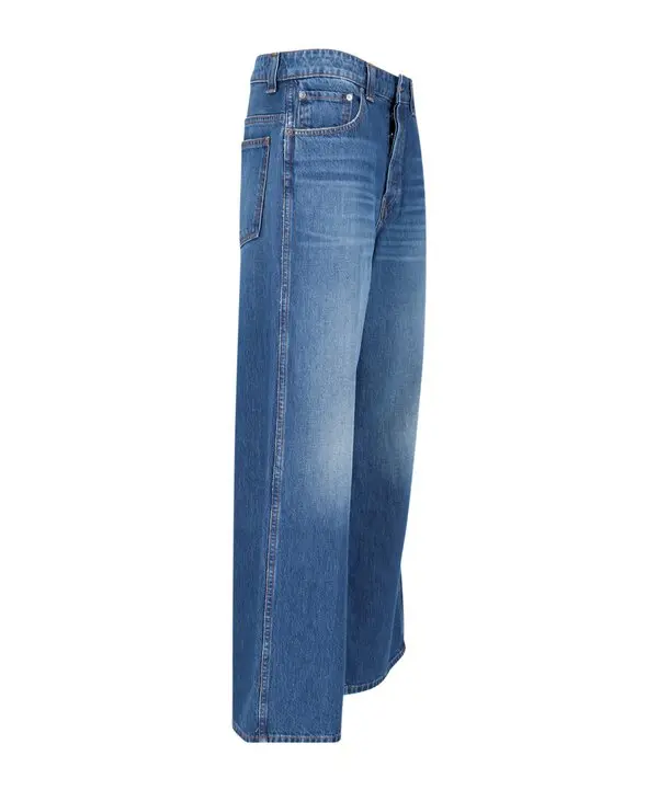Khaite Buttoned Flared Jeans