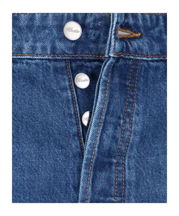 Khaite Buttoned Flared Jeans