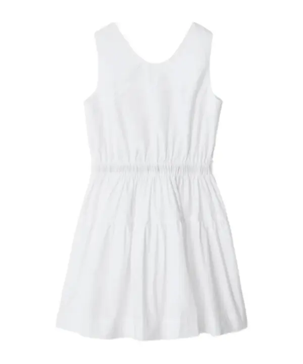Burberry Cotton Dress With Zip Detail