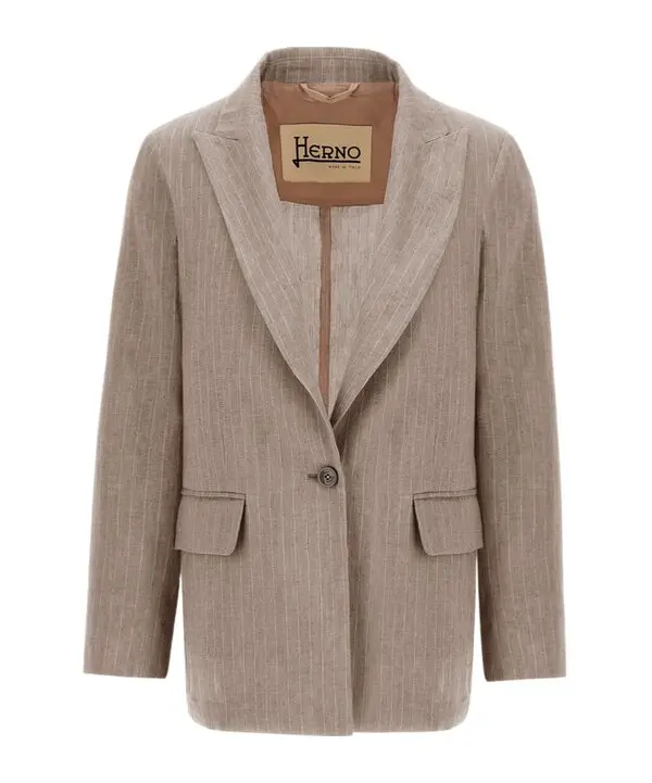 Herno Single-breasted Tailored Jacket